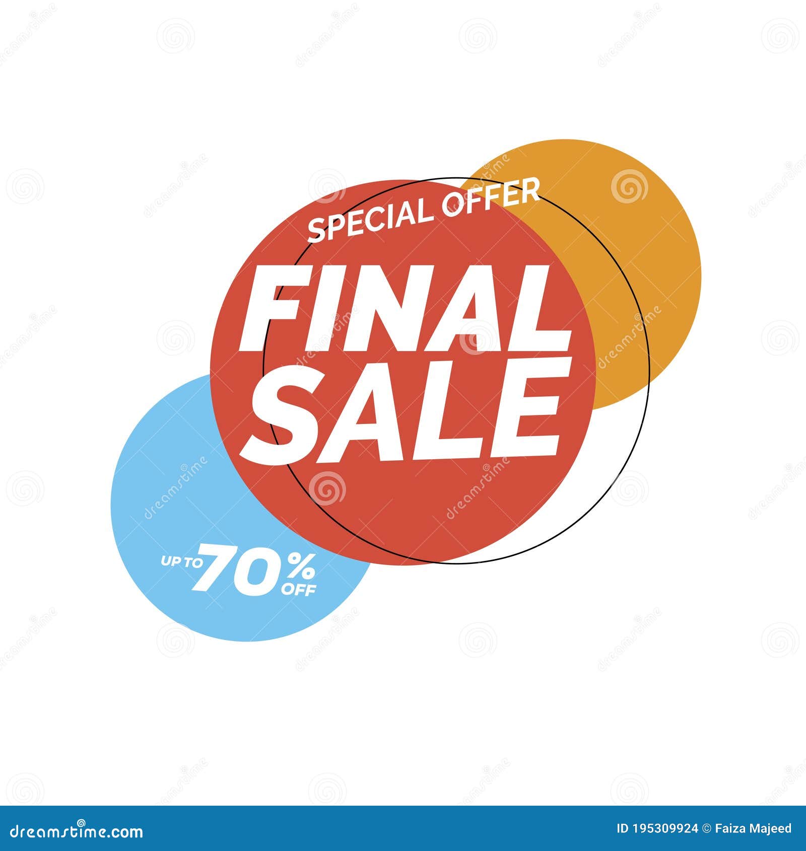 Special Offer Final Sale Banner, Limited Offer Vector Illustration ...