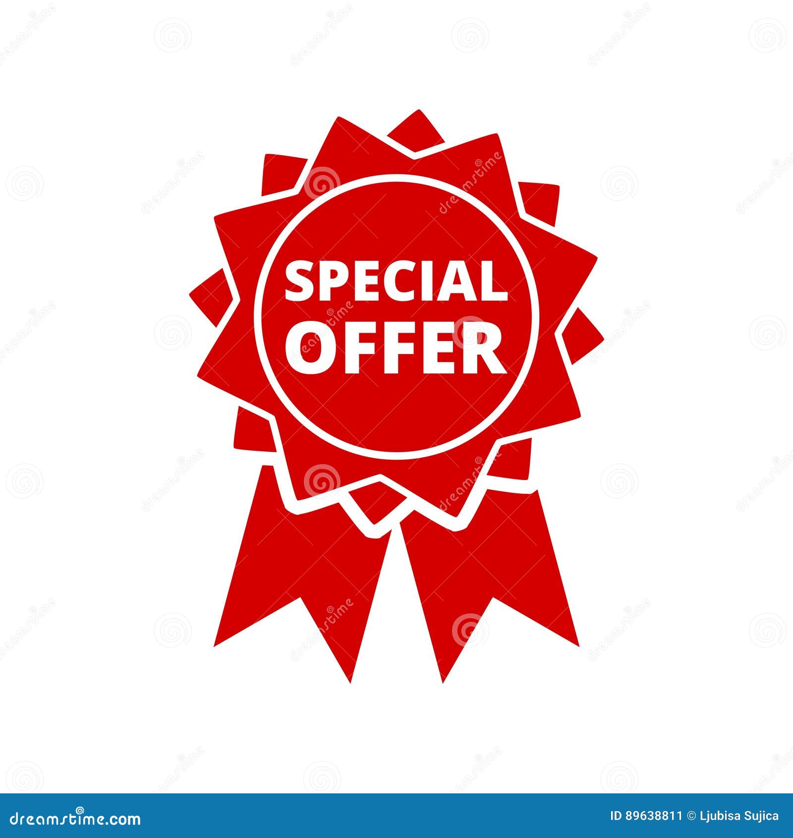 Special Offer icon stock vector. Illustration of element - 89638811