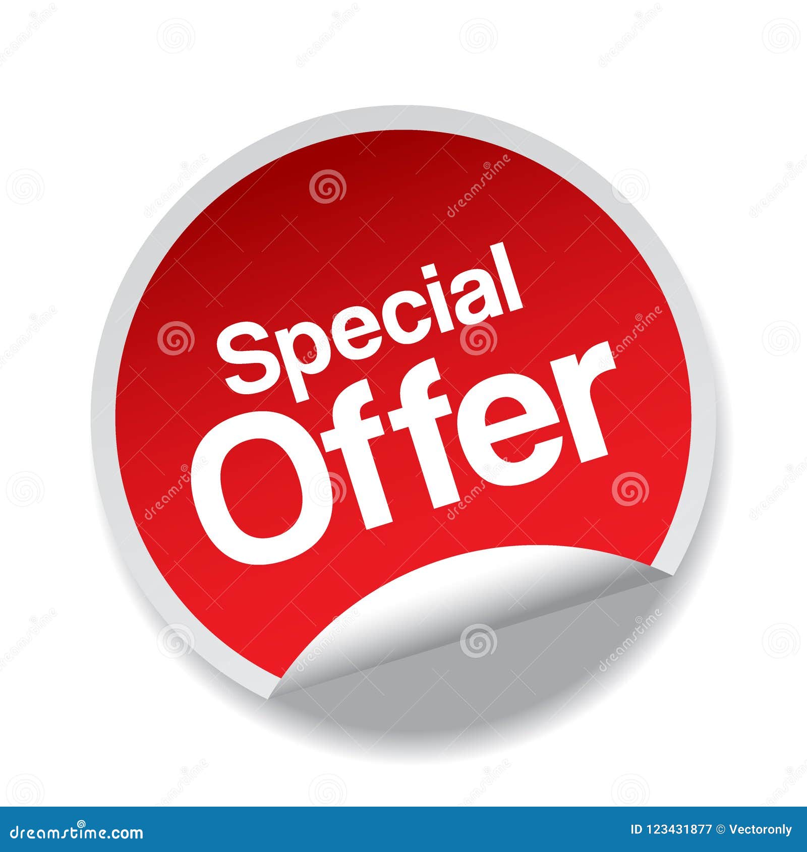 Special Offer Label / Sticker Stock Illustration - Illustration of ...