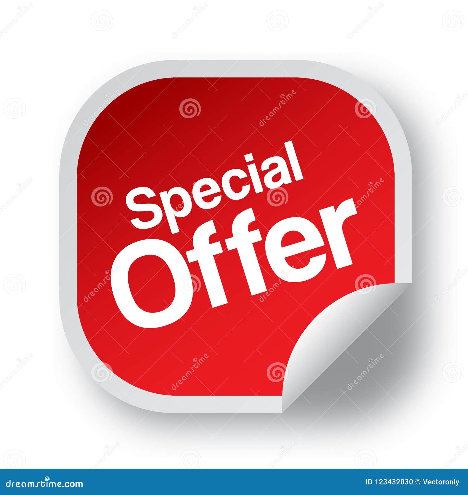 Special Offer Label / Sticker Stock Illustration - Illustration of ...
