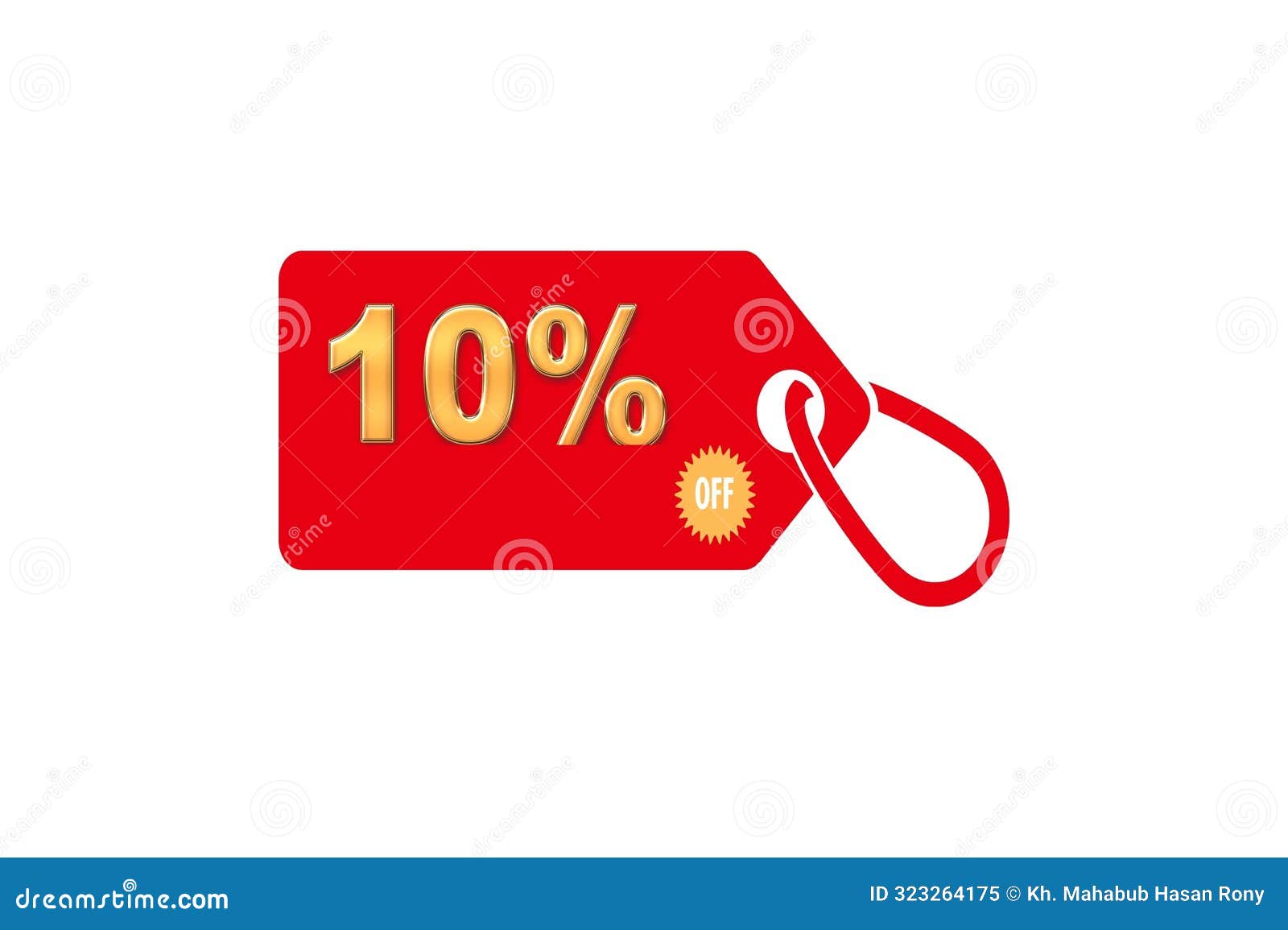 Special Offer 10 Off Label or Price Tag Stock Illustration ...