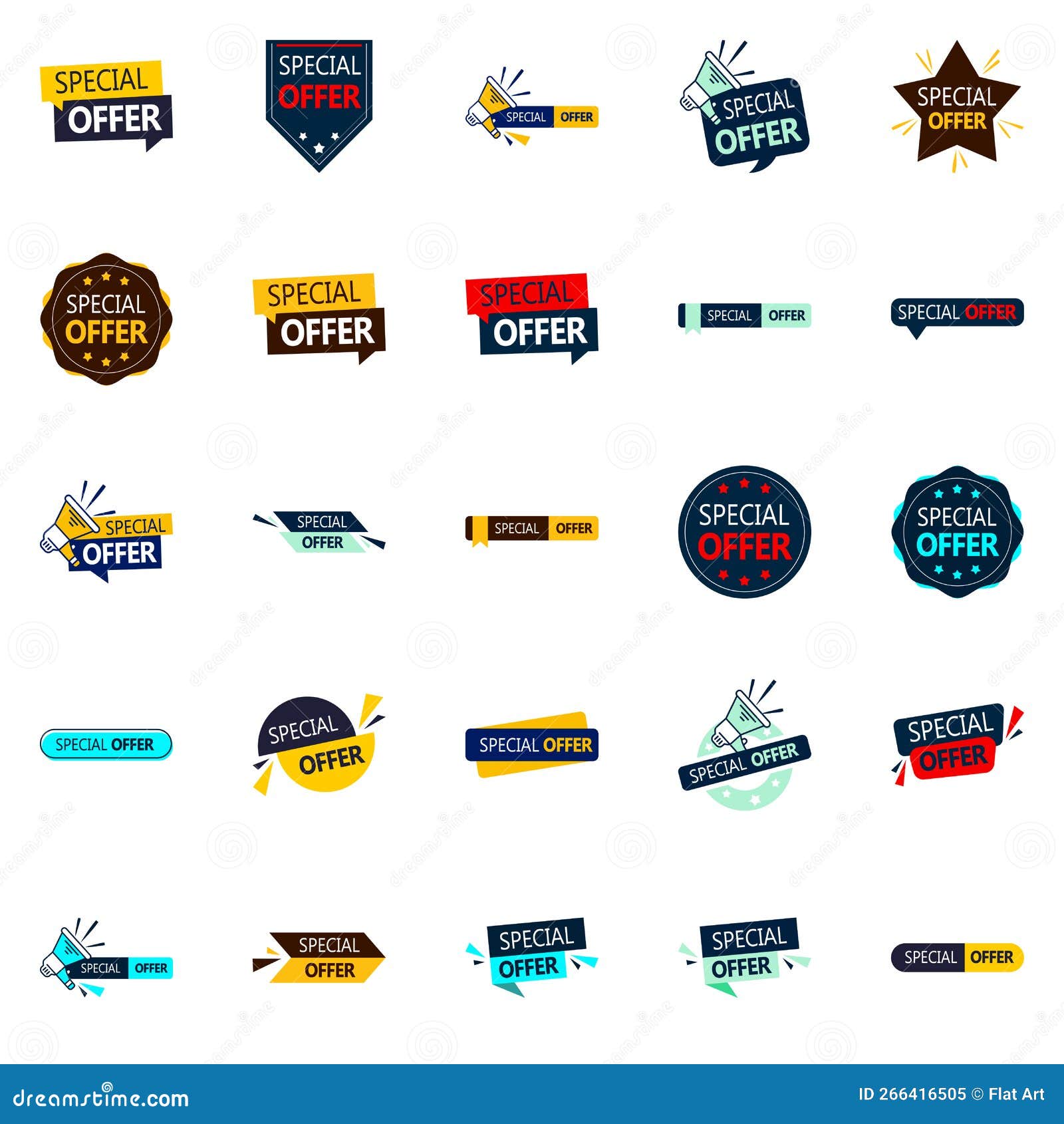 The Special Offer Pack 25 Unique Vector Designs for Your Next Promotion ...