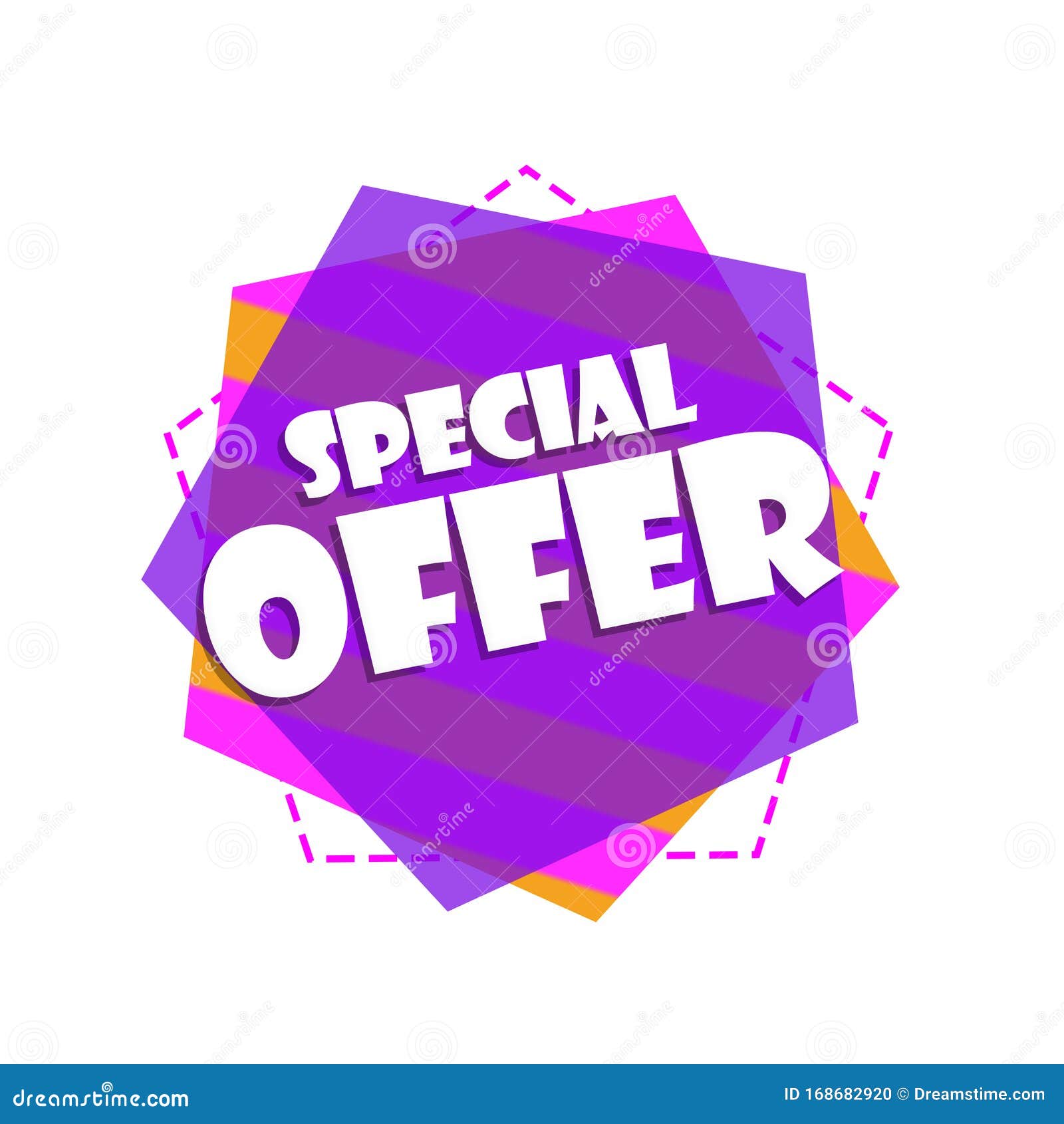 SPECIAL OFFER - PROMOTION LABEL - ADVERTISEMENT Stock Illustration ...