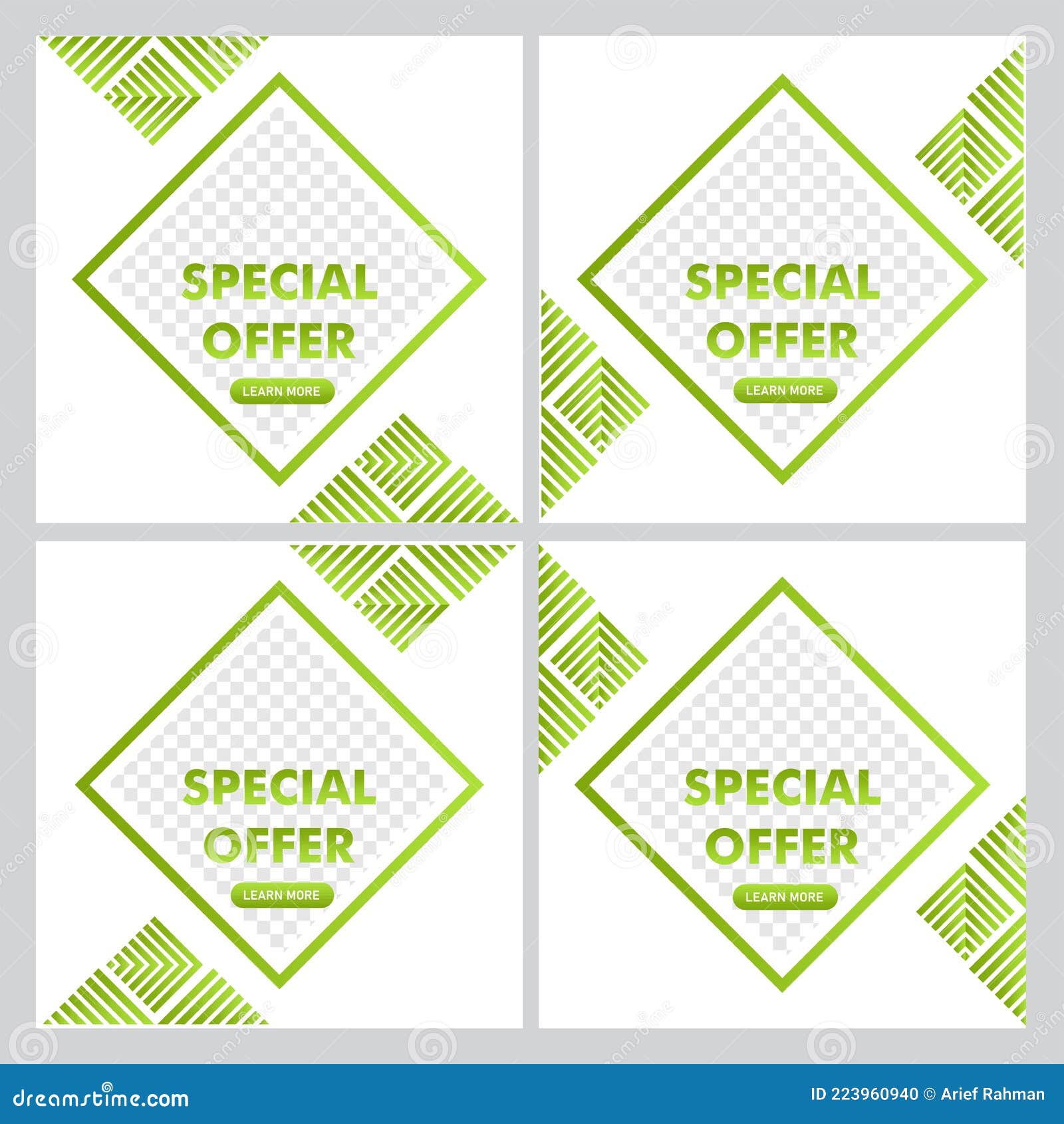 Special Offer Promotion Post Design. Social Media Post Template. Ready ...