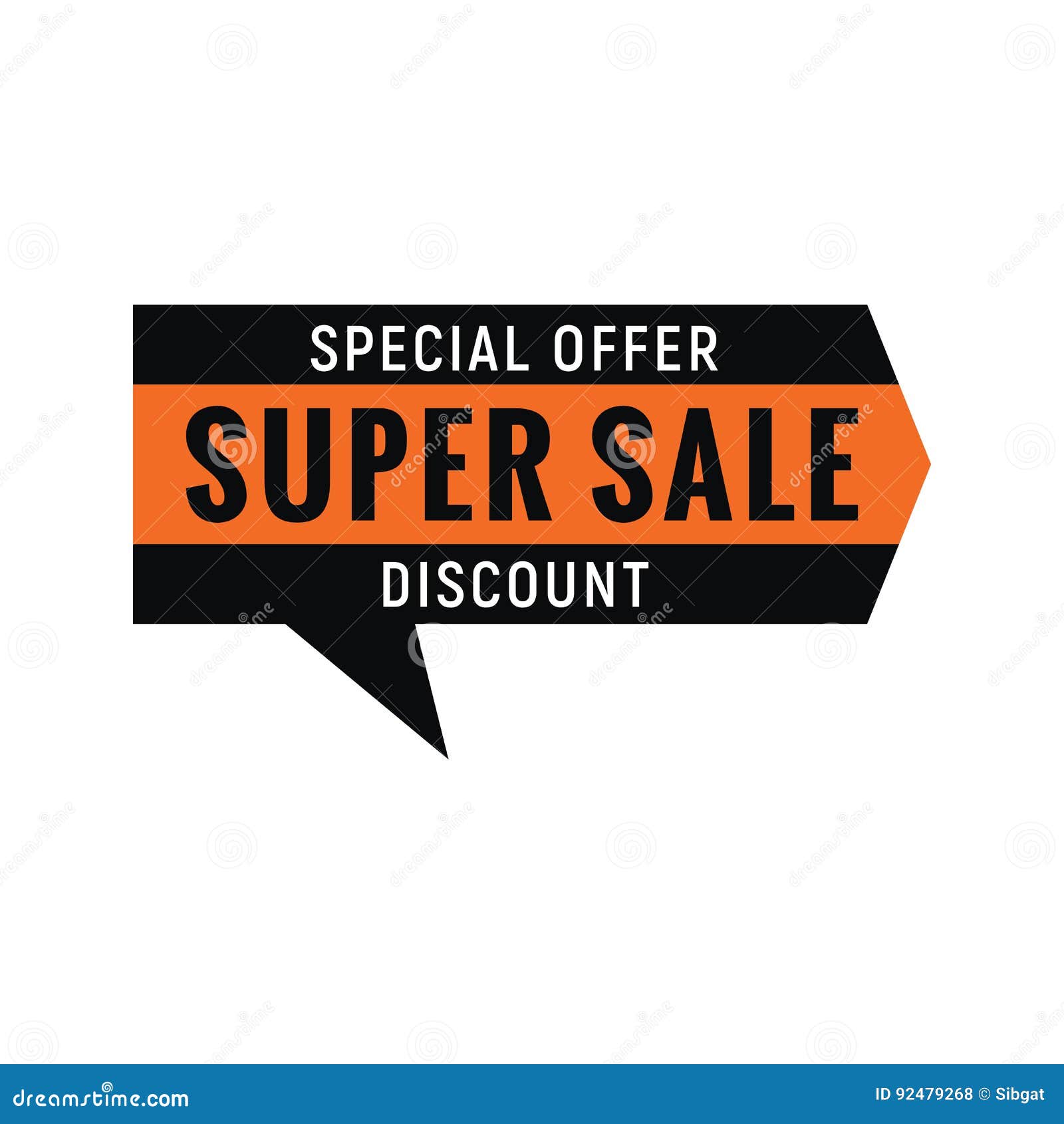 Special Offer sign. stock vector. Illustration of clearance - 92479268
