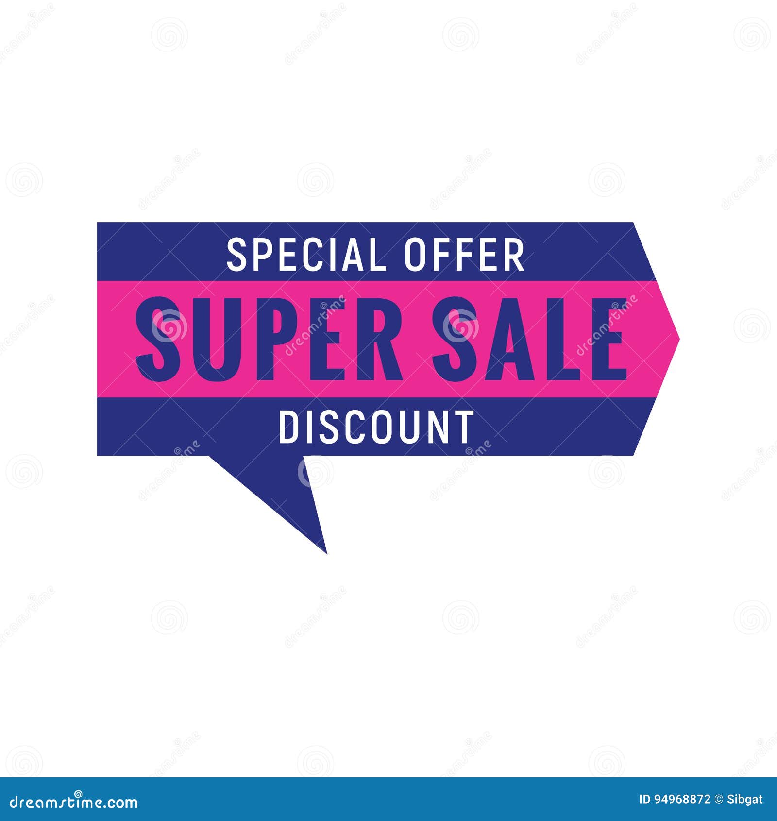 Special Offer sign. stock vector. Illustration of icon - 94968872