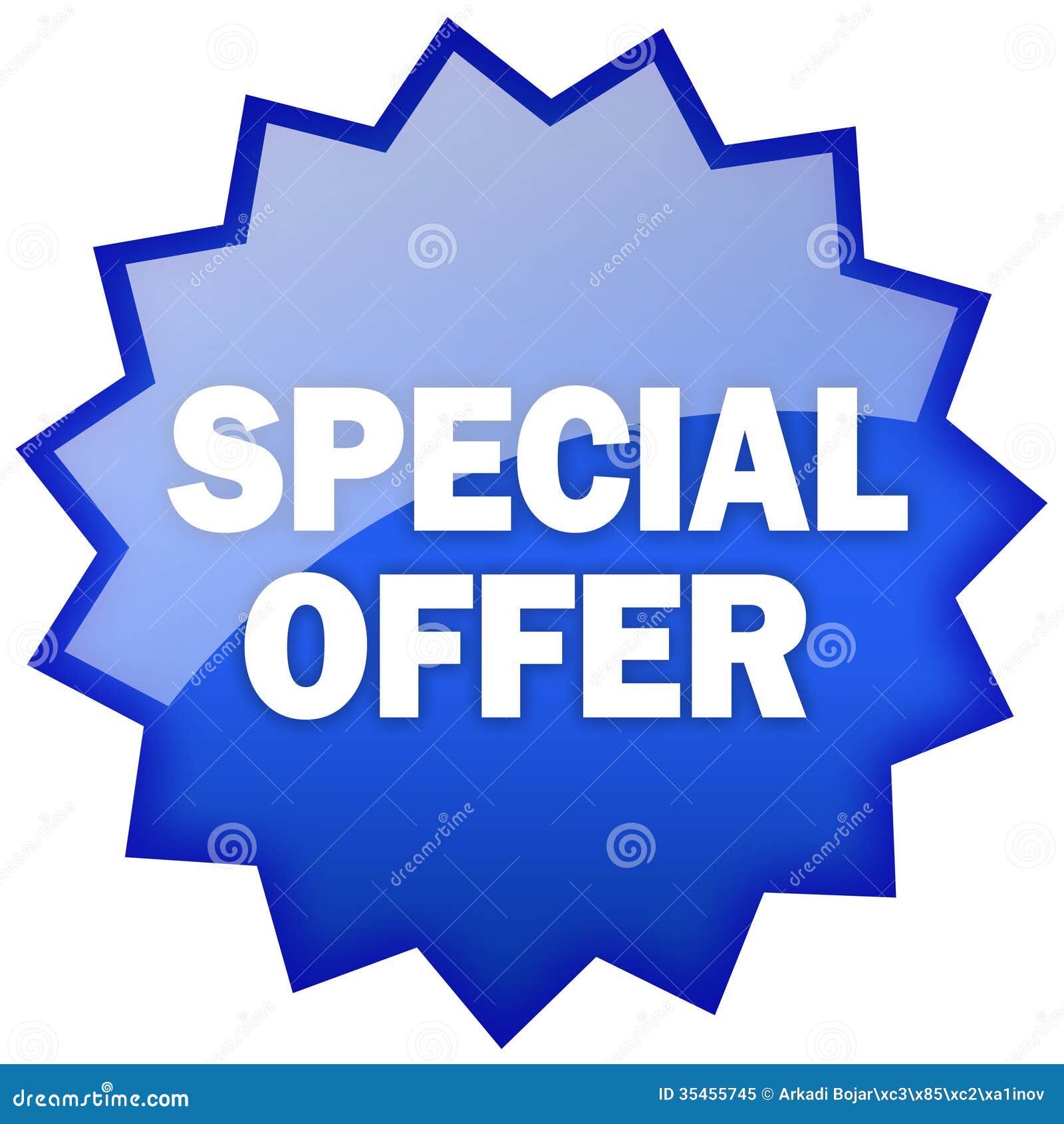 Special offer stock illustration. Illustration of price - 35455745
