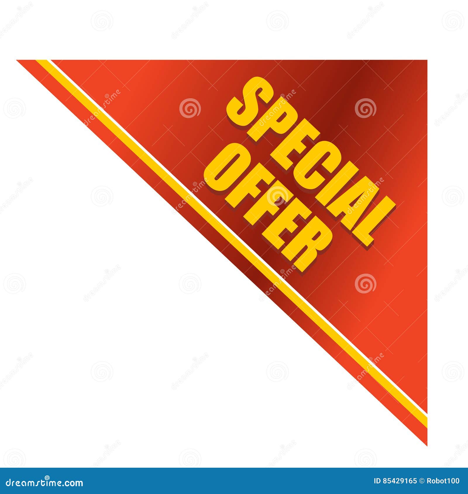 Special Offer Template. Lettering Symbol Business Design Stock Vector ...