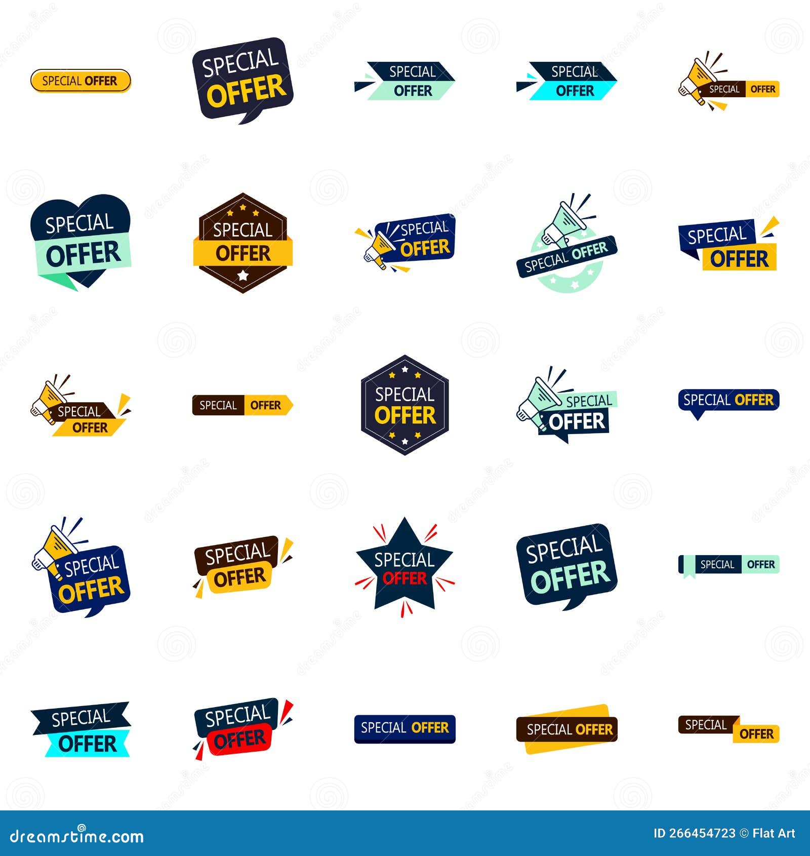 The Special Offer Vector Collection 25 Dynamic Designs for Branding and ...