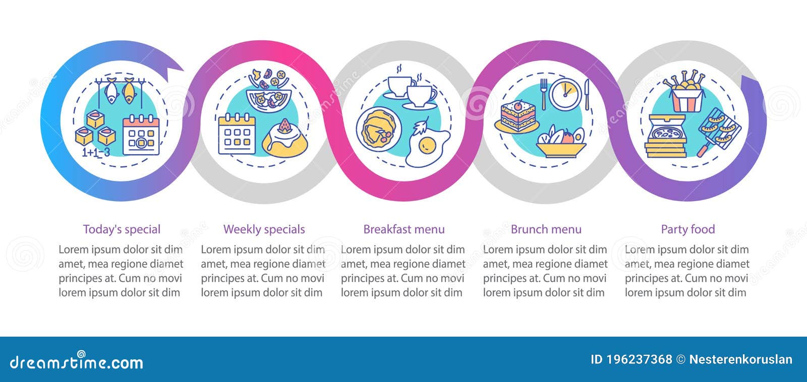Special Offers Vector Infographic Template Stock Vector - Illustration ...
