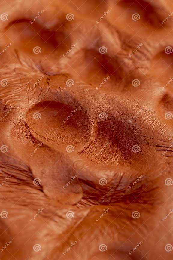 A Special Paste with the Addition of Orange Clay for Creativity and ...