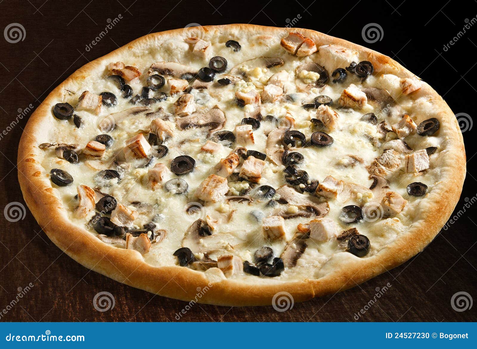 Special pizza stock photo. Image of pizza, dinner, rustic - 24527230