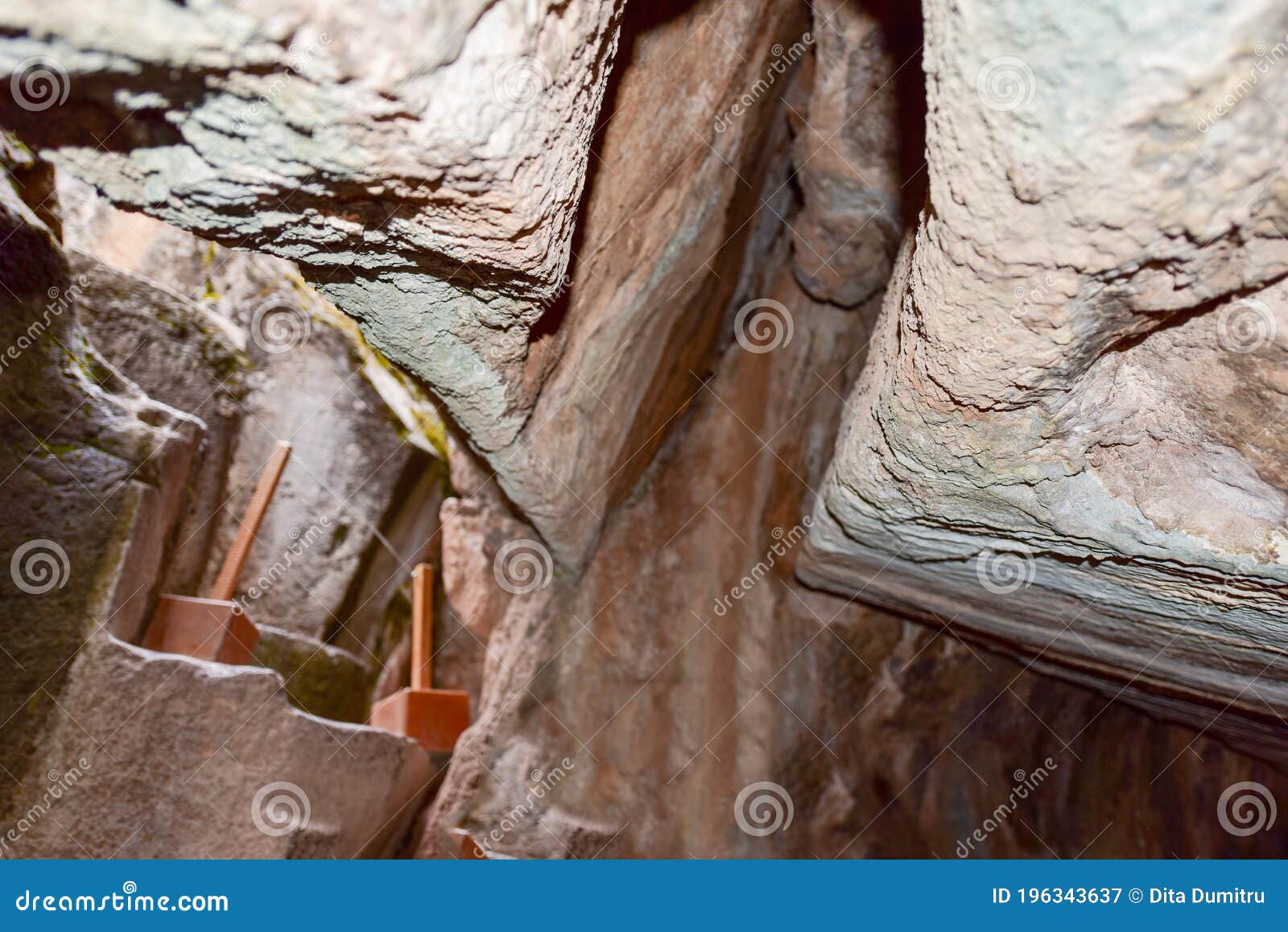 Qenqo- the Altar Room-Peru 40 Stock Image - Image of place, human ...