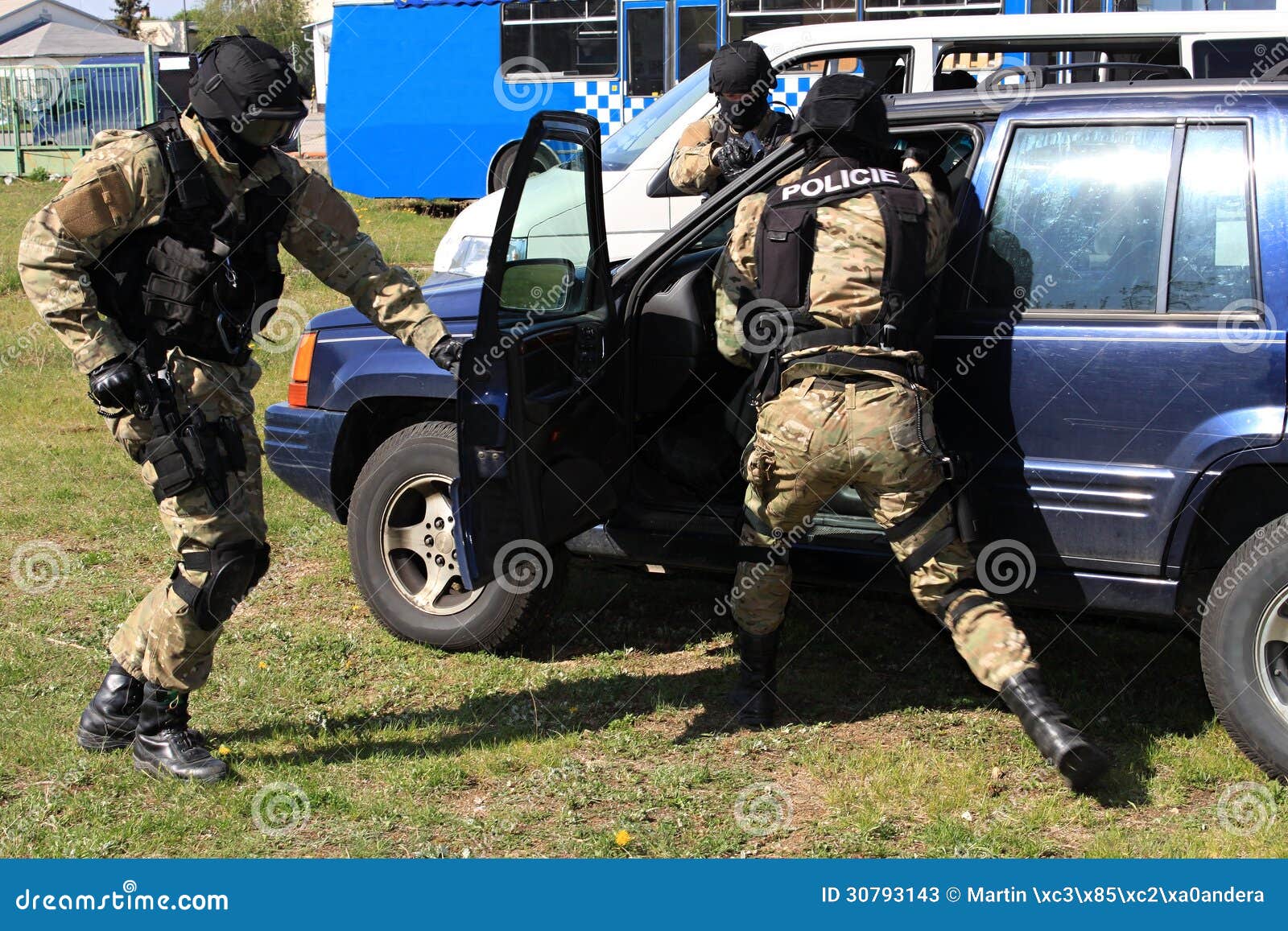 Special Police Commandos Arrest a Terrorist Stock Image - Image of ...