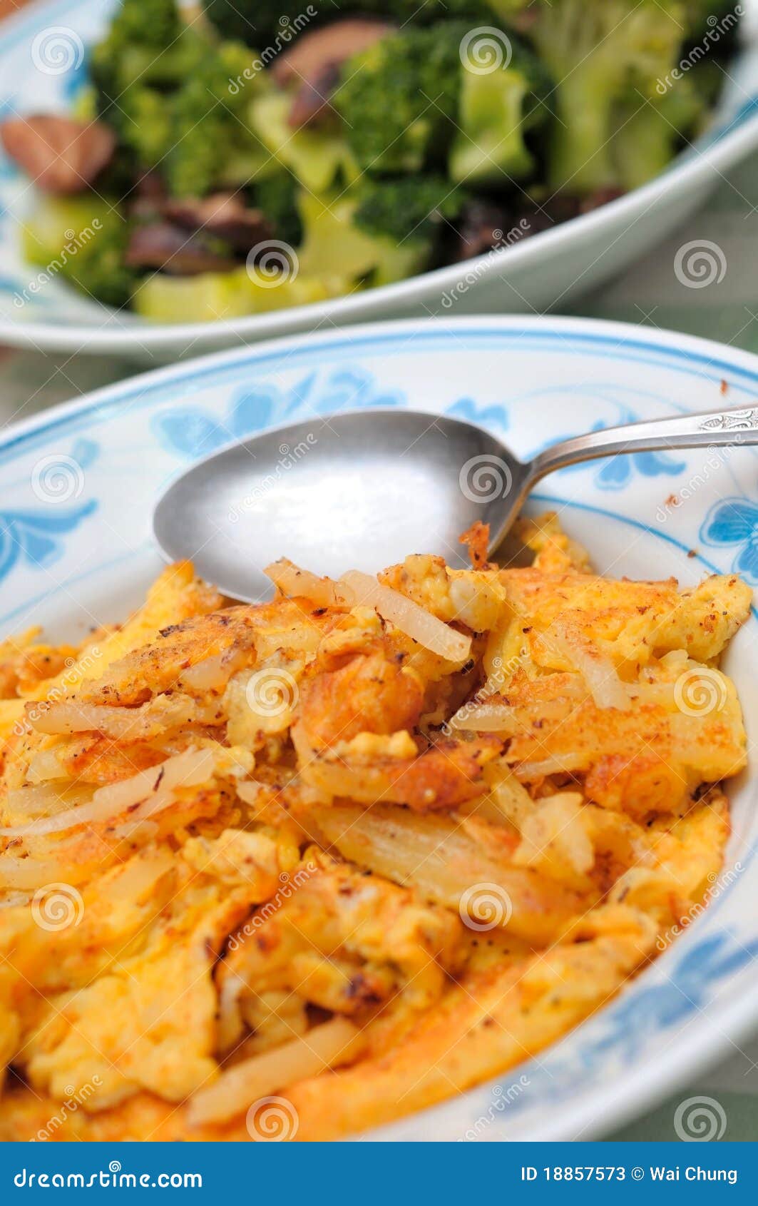 Special Potato Omelet Delicacy Stock Image - Image of recipe, yellow ...