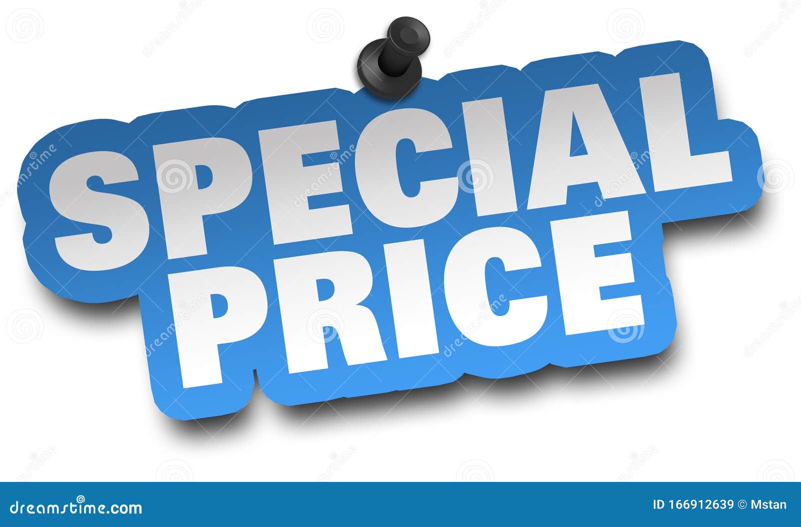 Special Price Concept 3d Illustration Isolated Stock Illustration ...