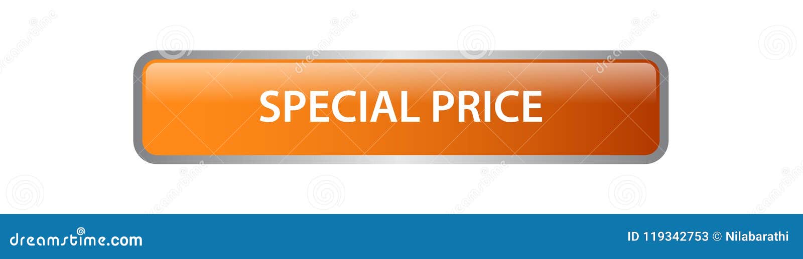 Special price web button stock illustration. Illustration of isolated ...