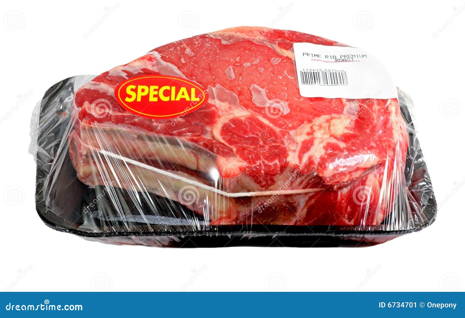 Special Prime Rib stock image. Image of special, blood - 6734701