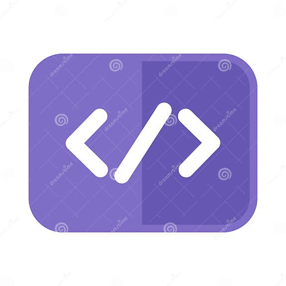 Special Programming Symbol of Triangular Icon Stock Vector ...