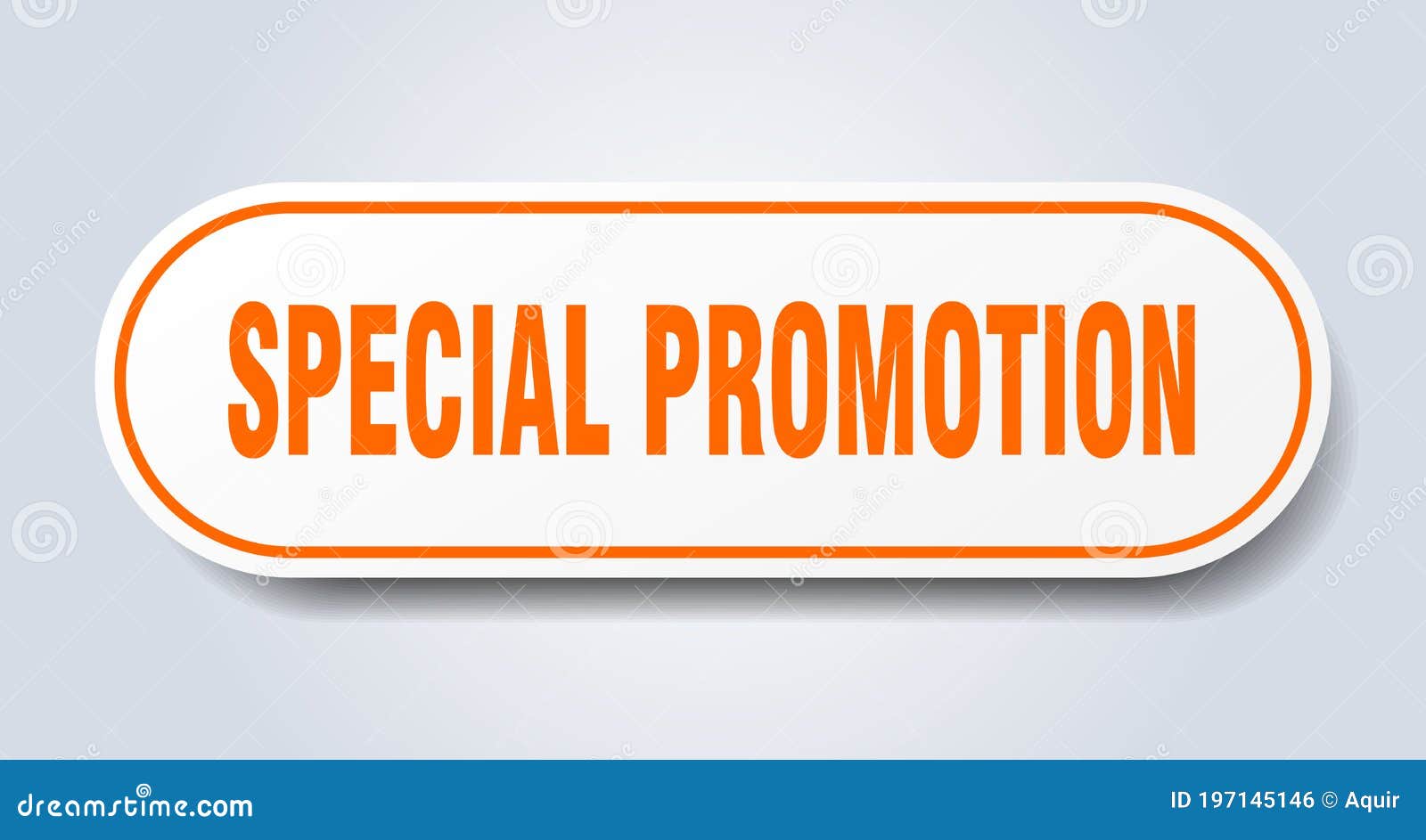 Special promotion sticker. stock vector. Illustration of template ...