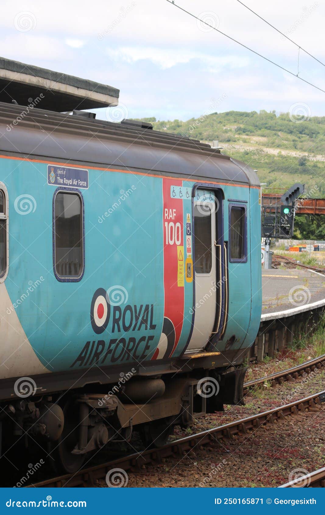 Special RAF Centenary Livery on Super Sprinter Editorial Photo - Image ...