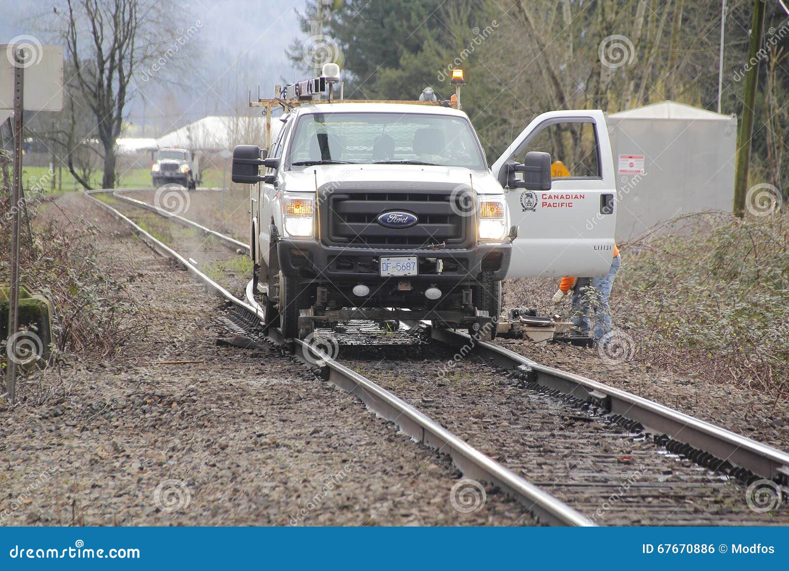 Special Rail Track Vehicles Editorial Photo - Image of canadian ...