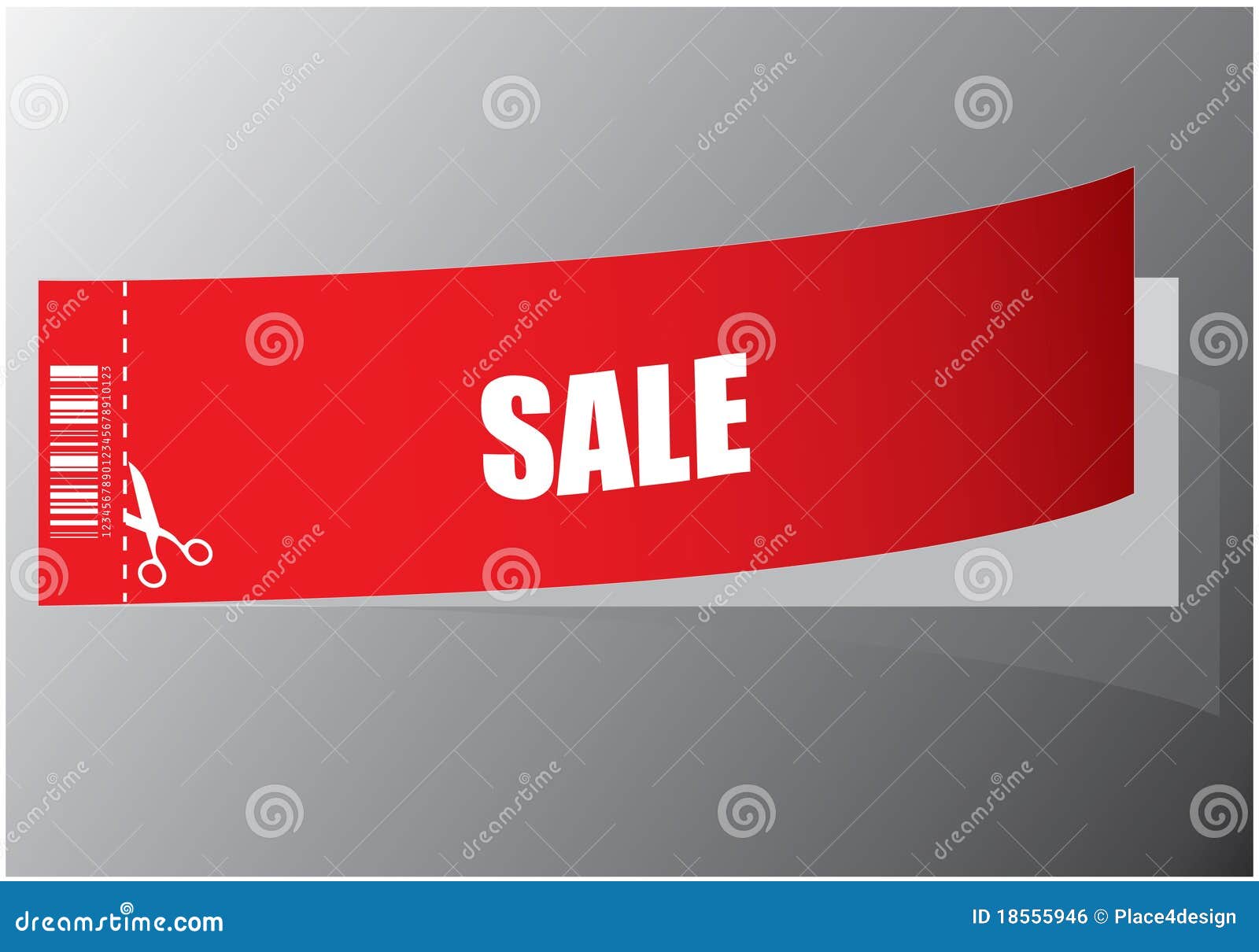 Special red label stock vector. Illustration of order - 18555946