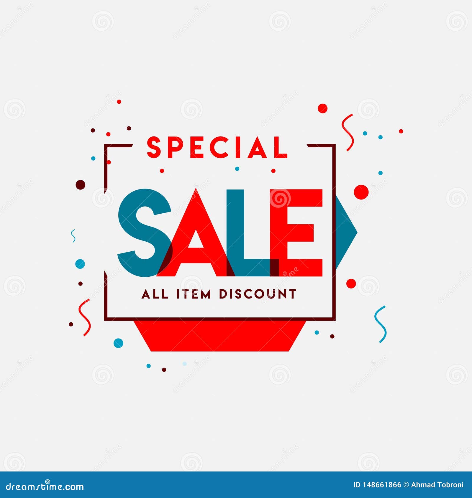 Special Sale All Item Vector Template Design Illustration Stock Vector ...