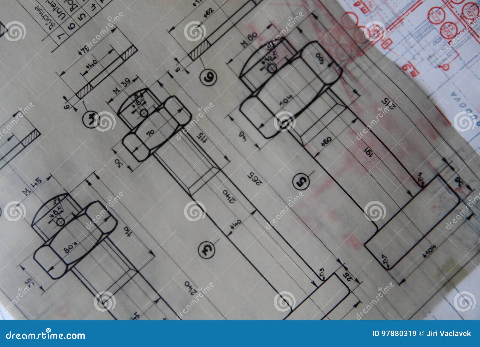 Special plan stock image. Image of building, engineer - 97880319