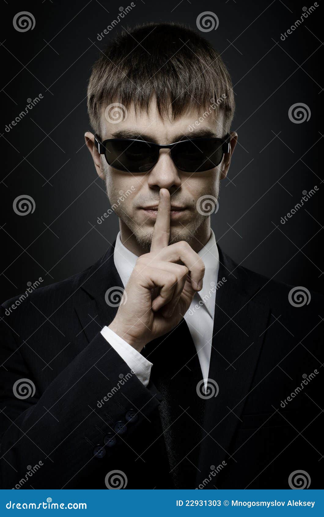 Special-service agent stock image. Image of person, business - 22931303