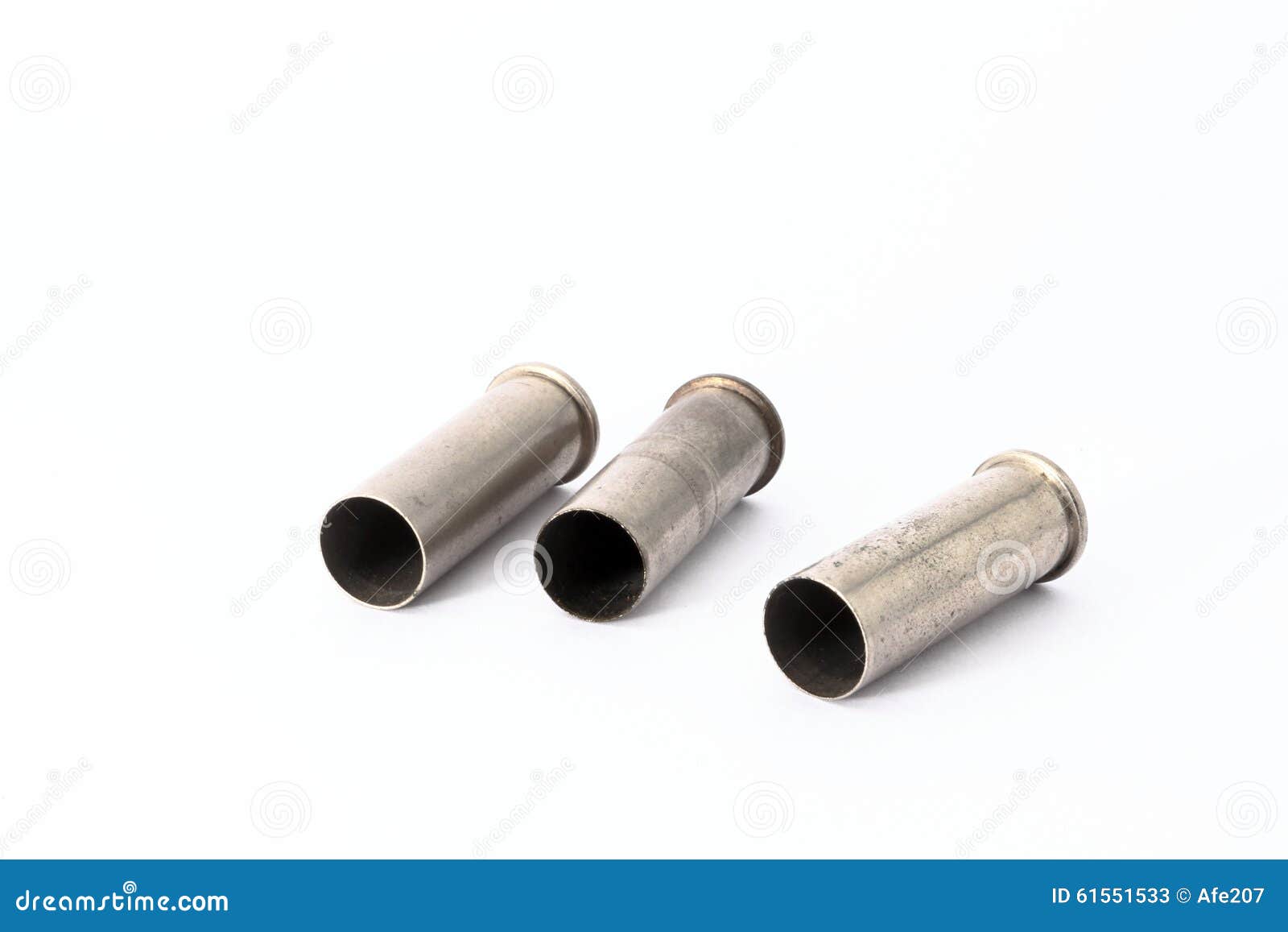 .38 Special Shell Casings Isolated on White Background Stock Image ...
