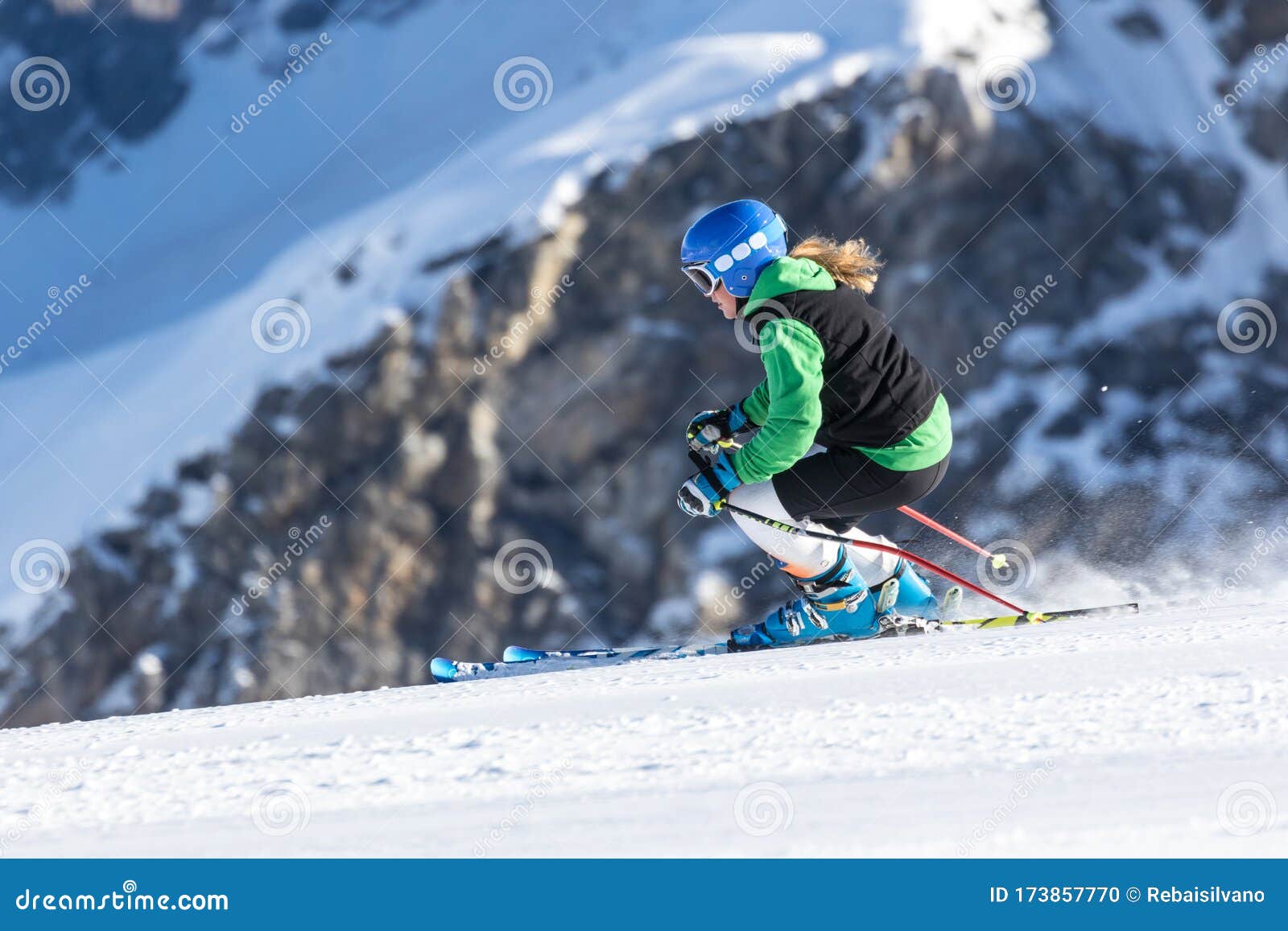 Special slalom competition editorial image. Image of downhill - 173857770