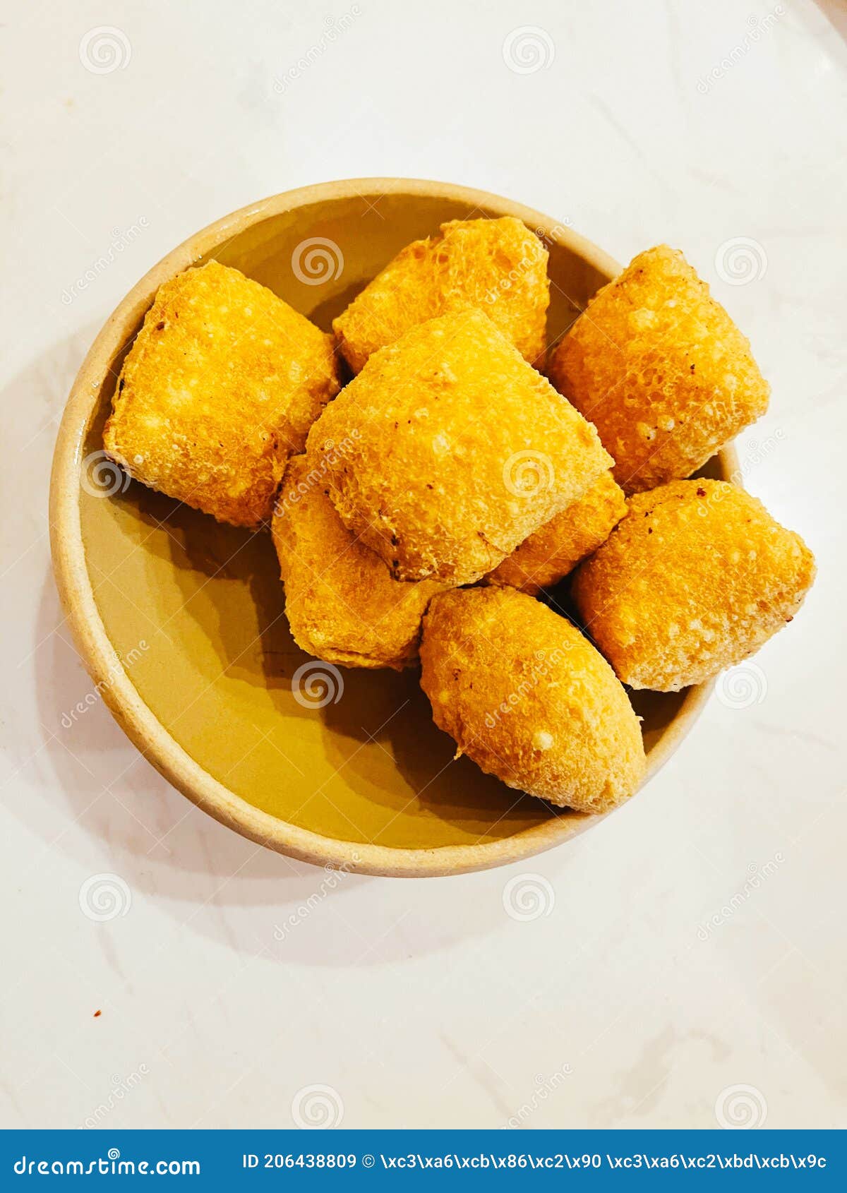 Special Snack - Fried Bean Curd Stock Image - Image of fried, special ...