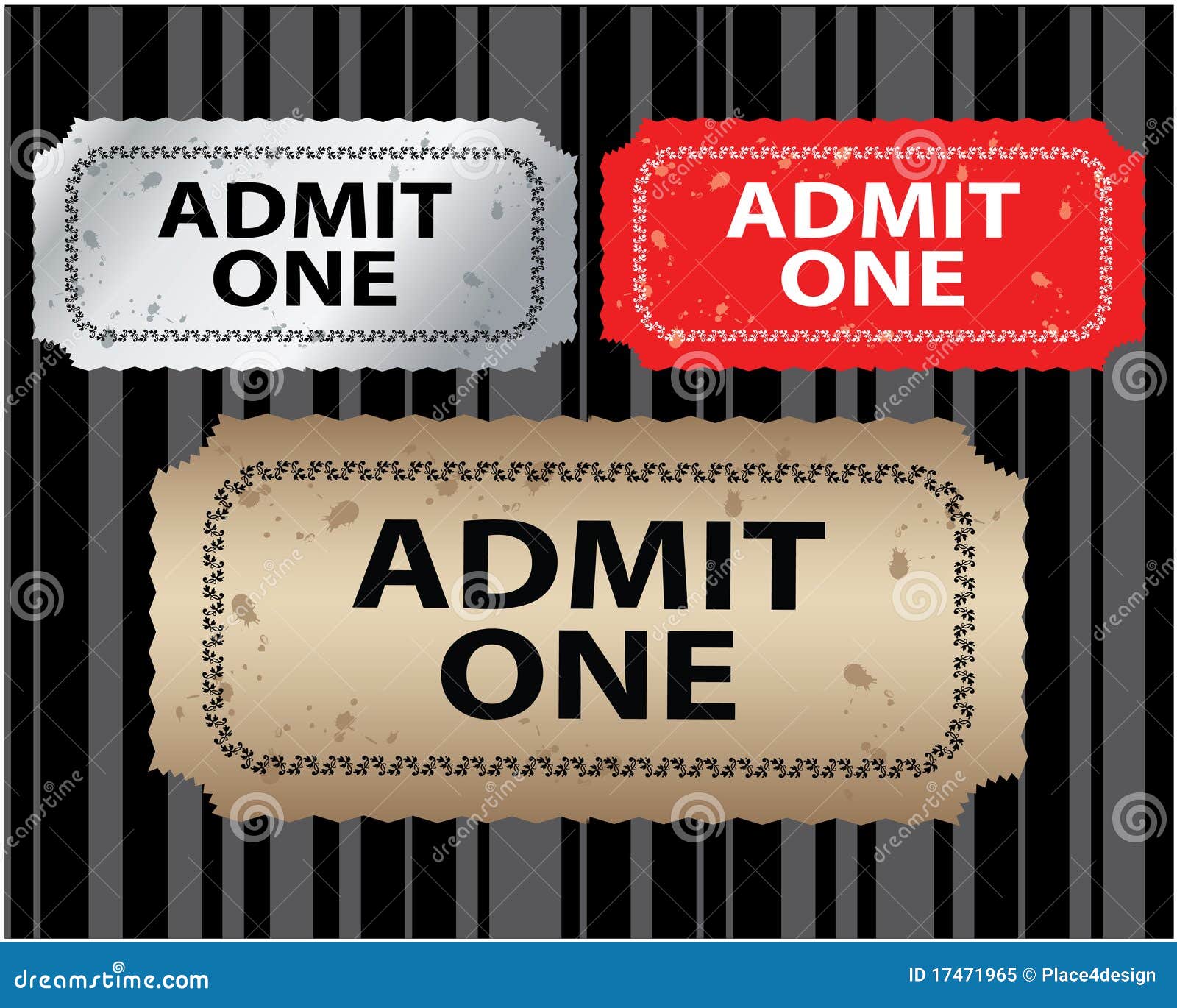 Special ticket stock vector. Illustration of graphic - 17471965