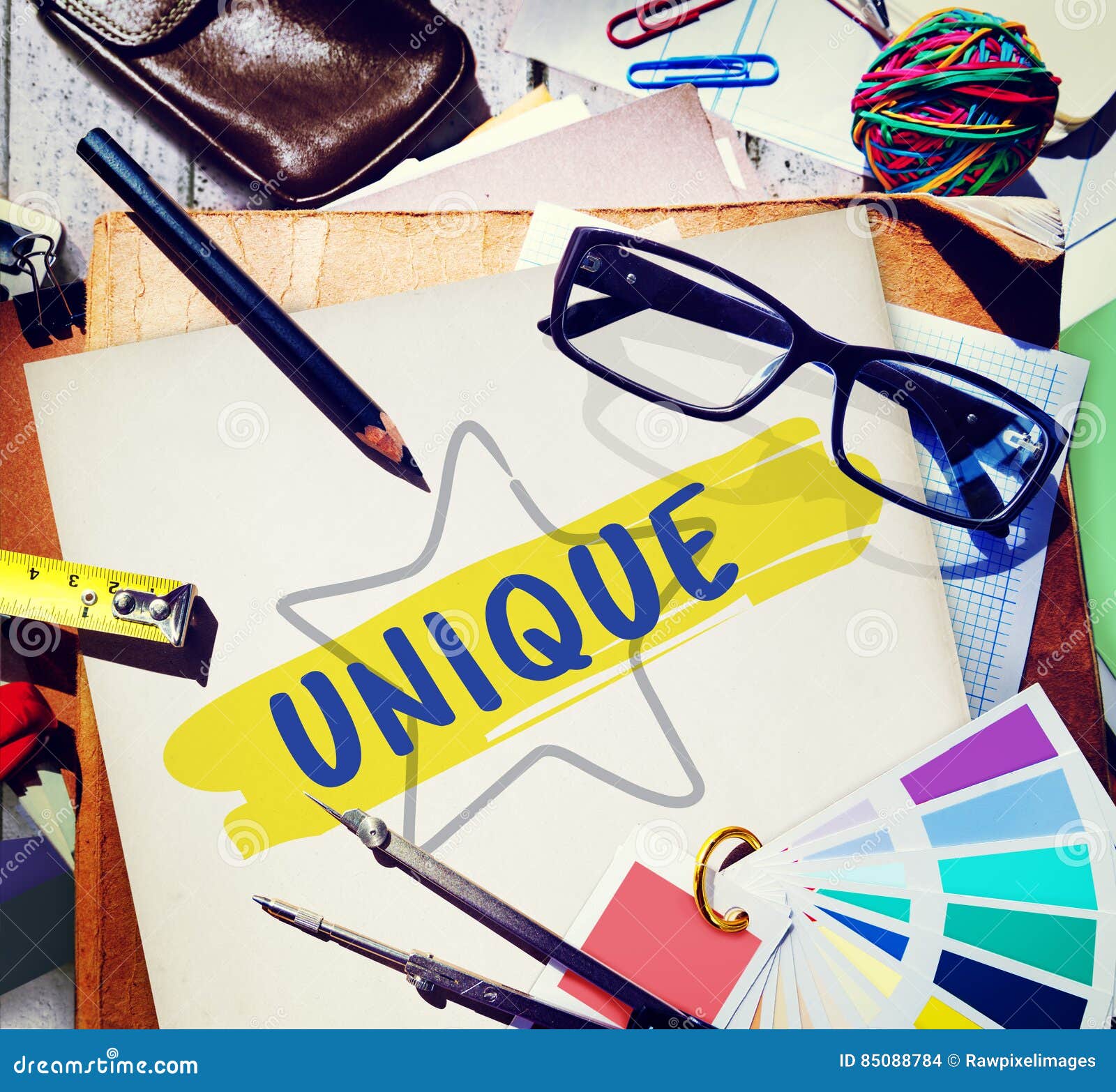 Special Unique Different Star Concept Stock Photo - Image of ...