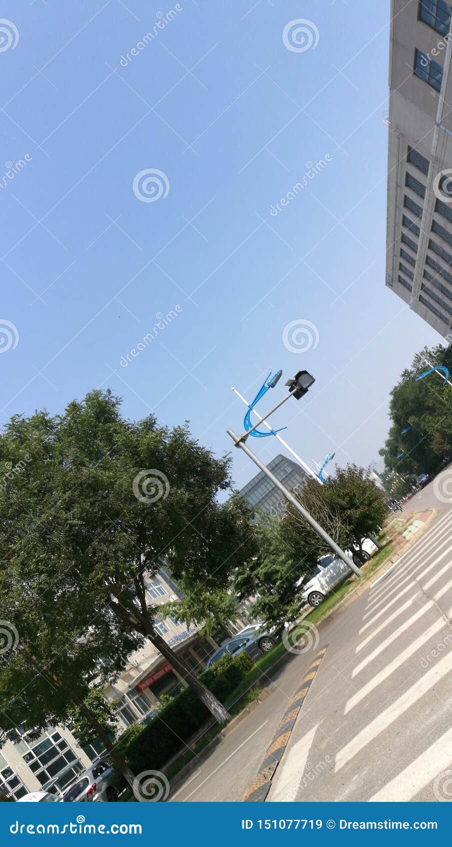 A Special View of the Building Editorial Stock Image - Image of view ...