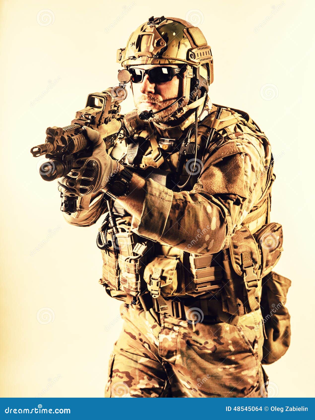 Special warfare operator stock photo. Image of armed - 48545064