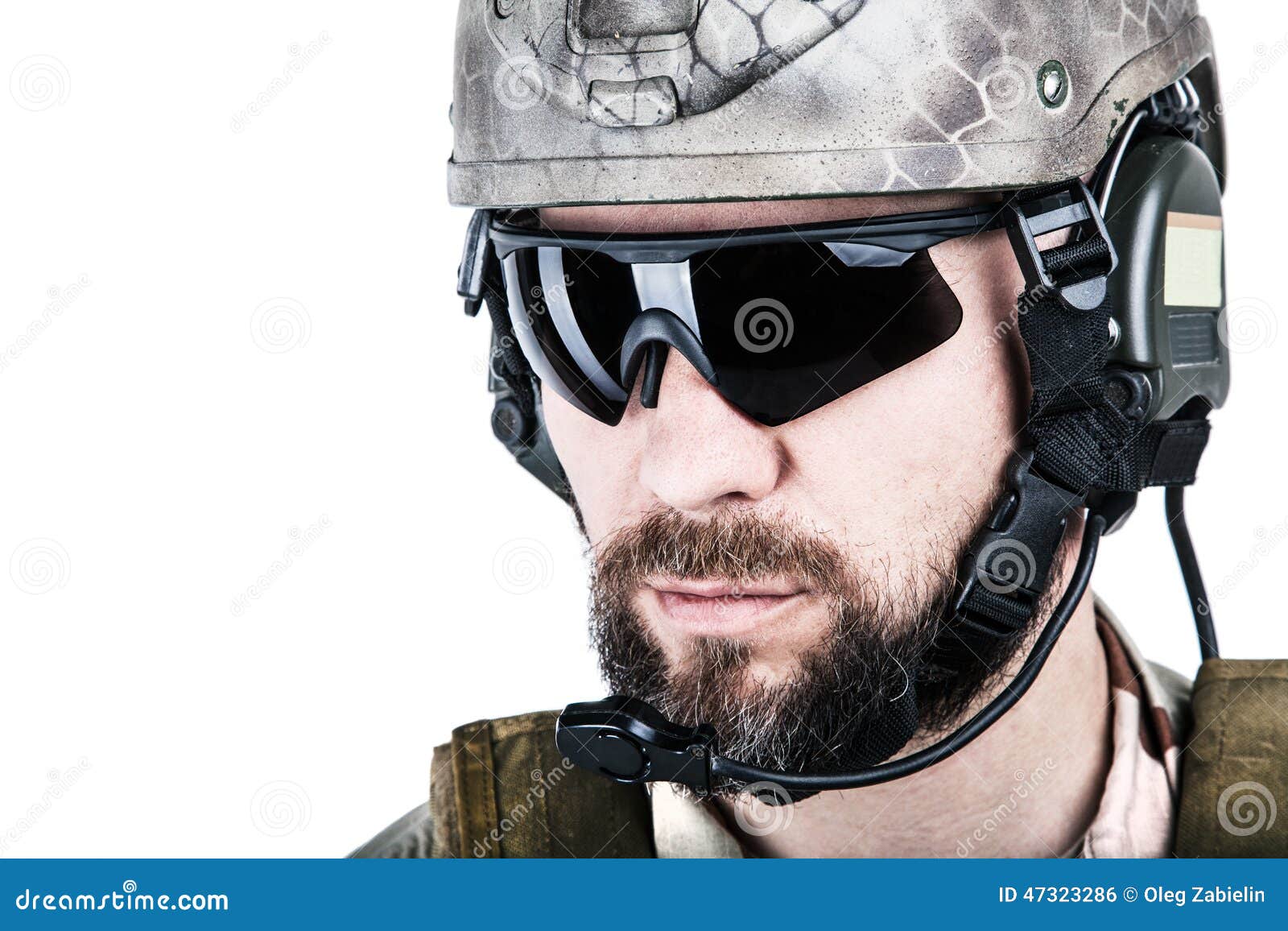 Special warfare operator stock photo. Image of bearded - 47323286