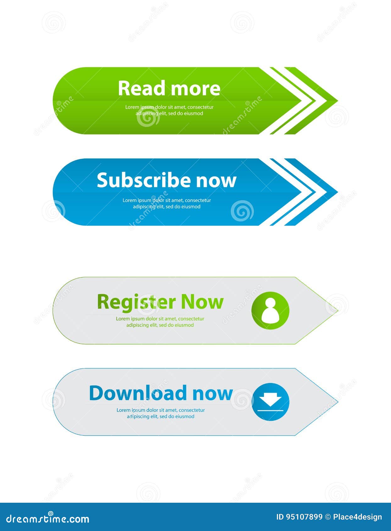 Special website buttons stock illustration. Illustration of graphic ...