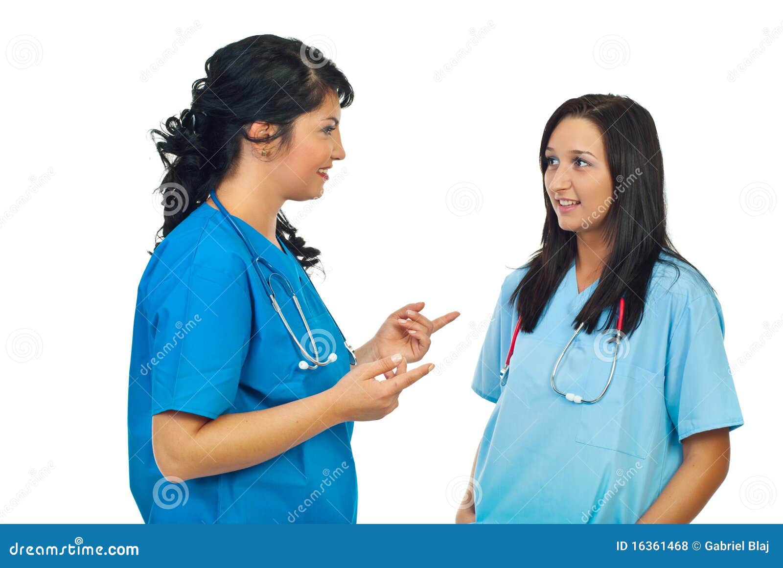 Specialist Doctor and Student Conversation Stock Photo - Image of ...