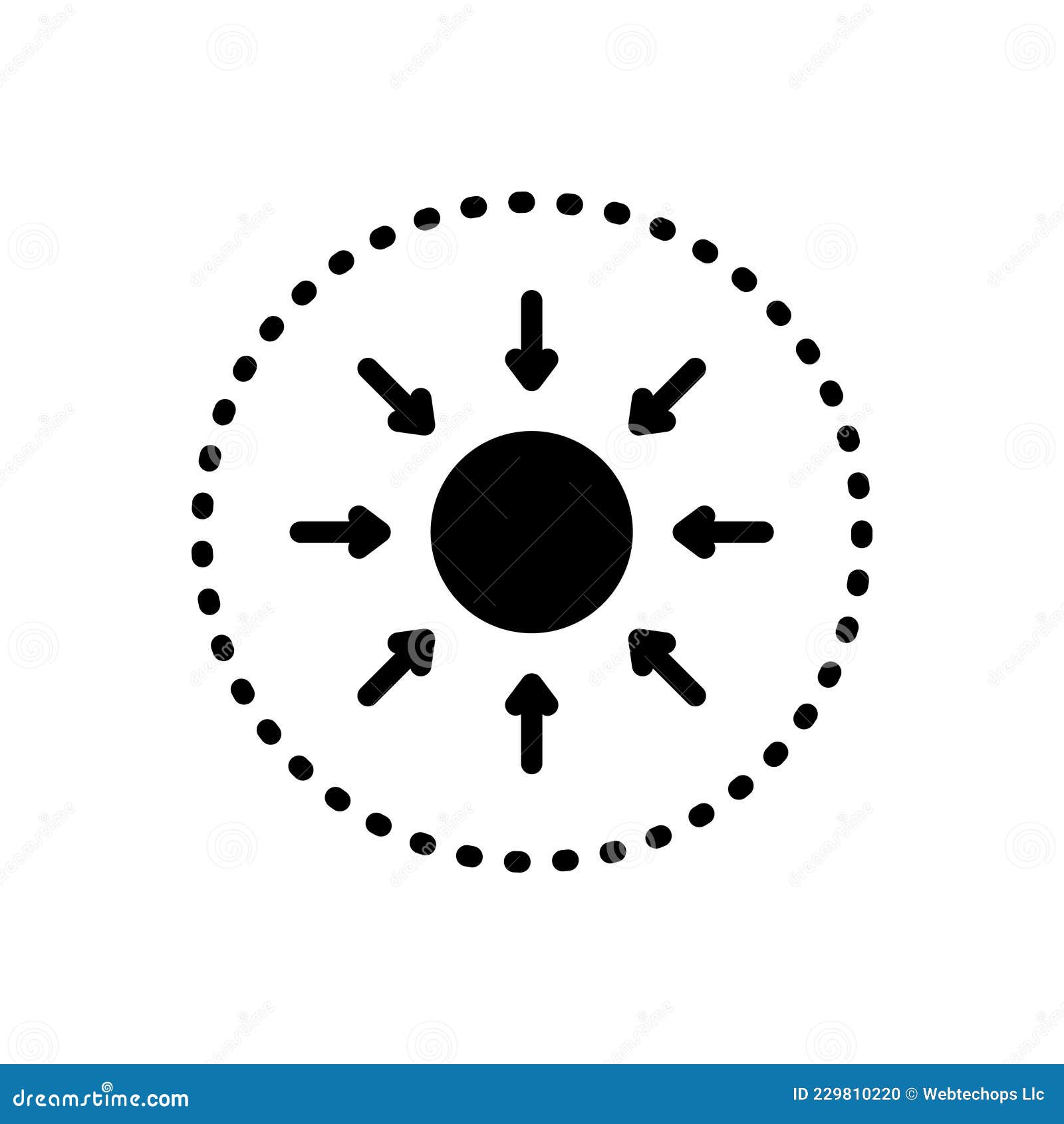 Black Solid Icon for Specific, Distinct and Information Stock Vector ...
