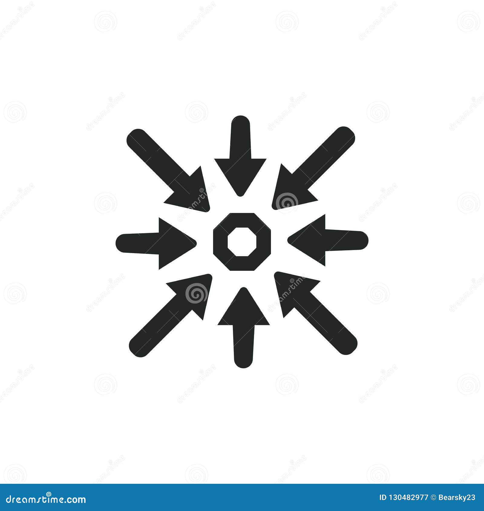 Specific Icon Showing Choice: Specific Keywords Idea Stock Vector ...