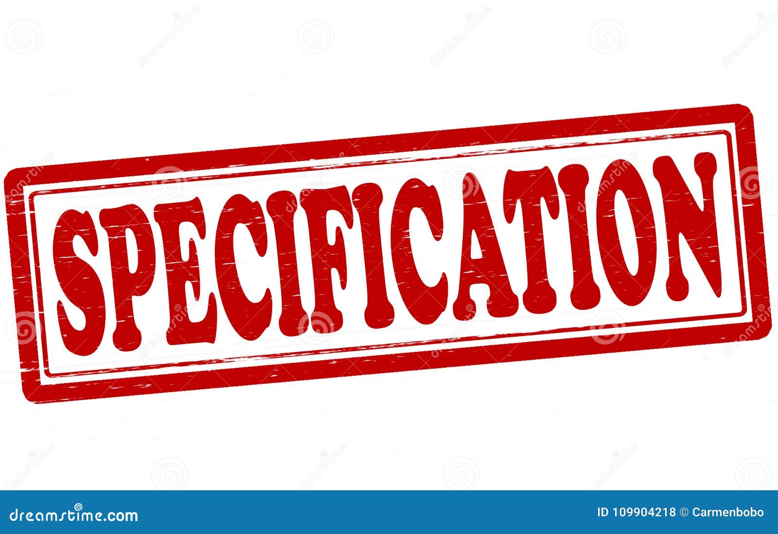 Specification stock illustration. Illustration of specification - 109904218