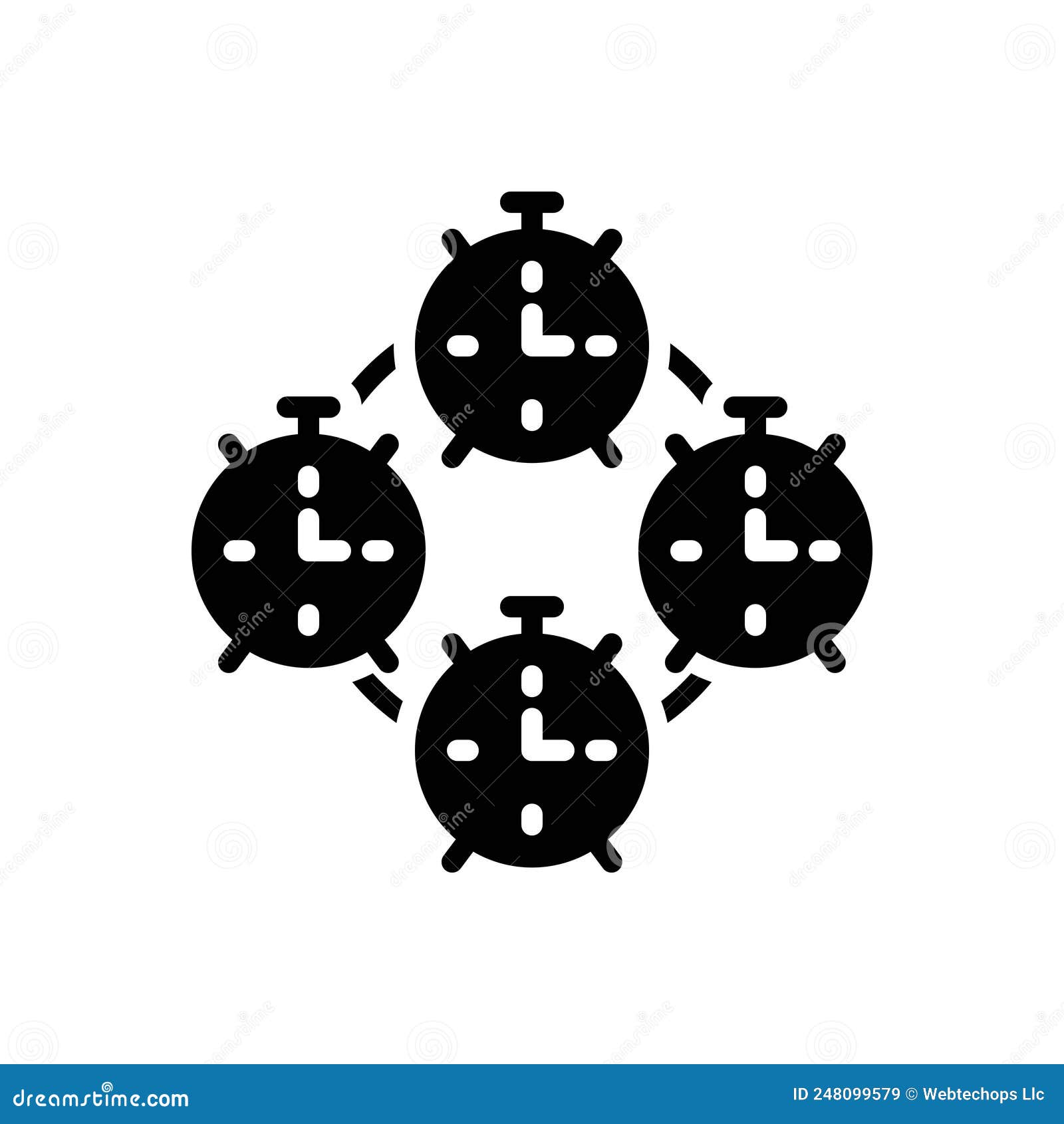 Black Solid Icon for Specify, Individuate and Define Stock Vector ...
