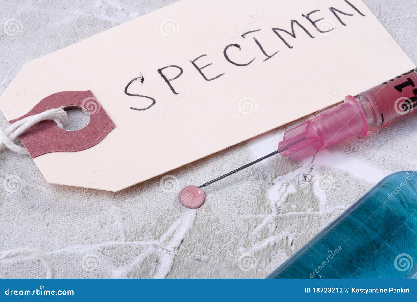 Specimen stock photo. Image of needle, sample, experimental - 18723212