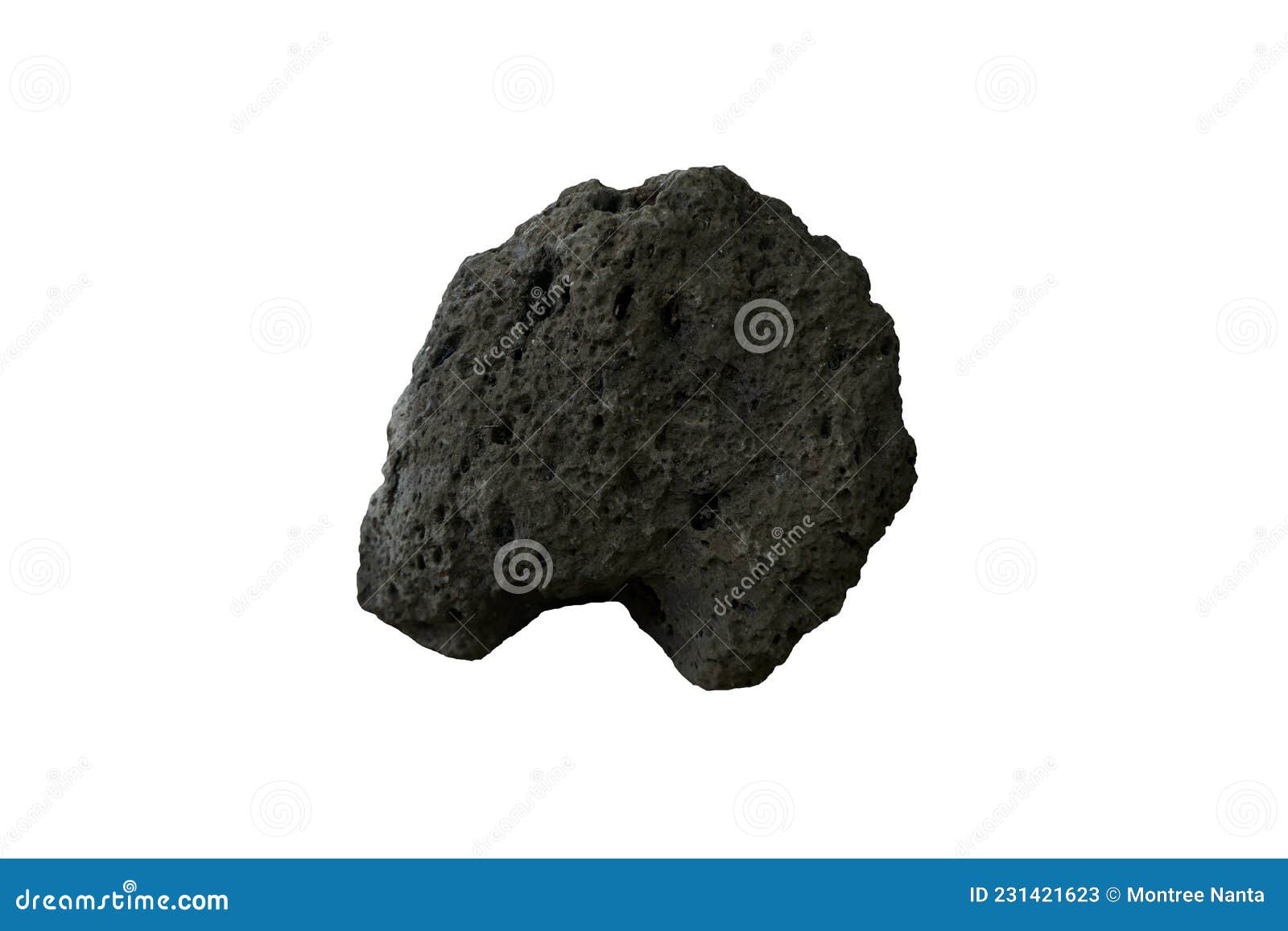 Specimen Of Basalt Igneous Rock Stone Isolated On White Background ... Specimen Of Basalt Igneous Rock Stone Isolated On White Background ...
