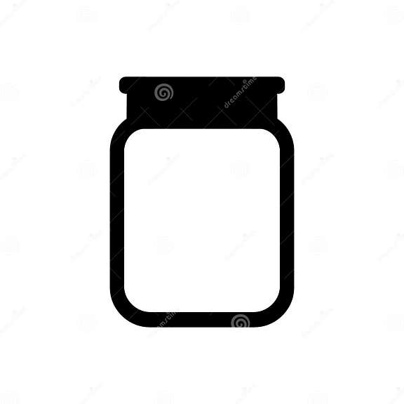 Specimen jar icon stock illustration. Illustration of vector - 286660814