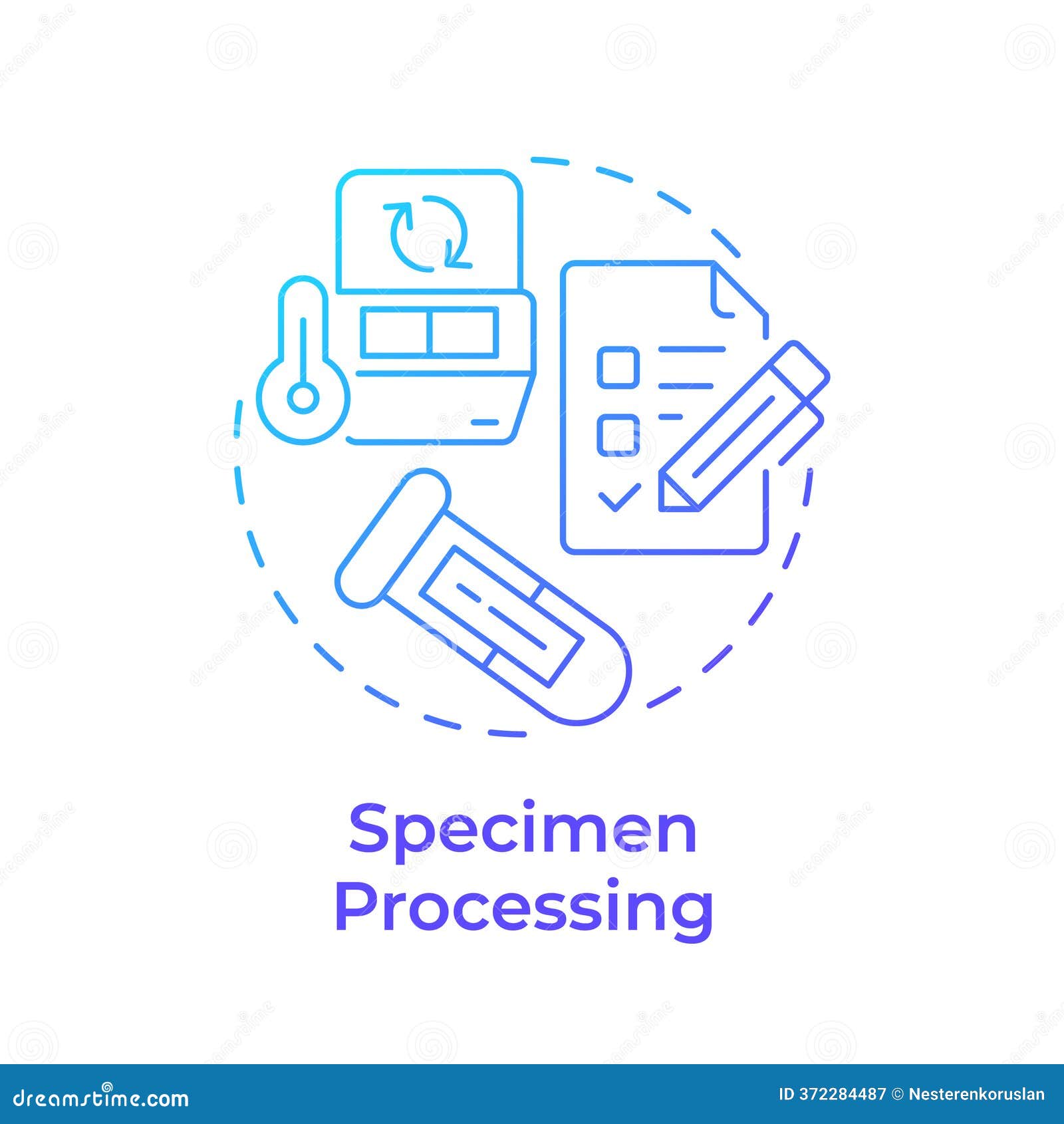 9-Storage De Specimen With Sheet Cartoon Vector | CartoonDealer.com ...