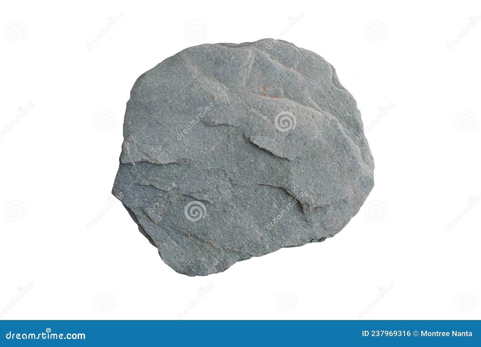 Specimen Raw of Andesite Igneous Rock Isolated on White Background ...