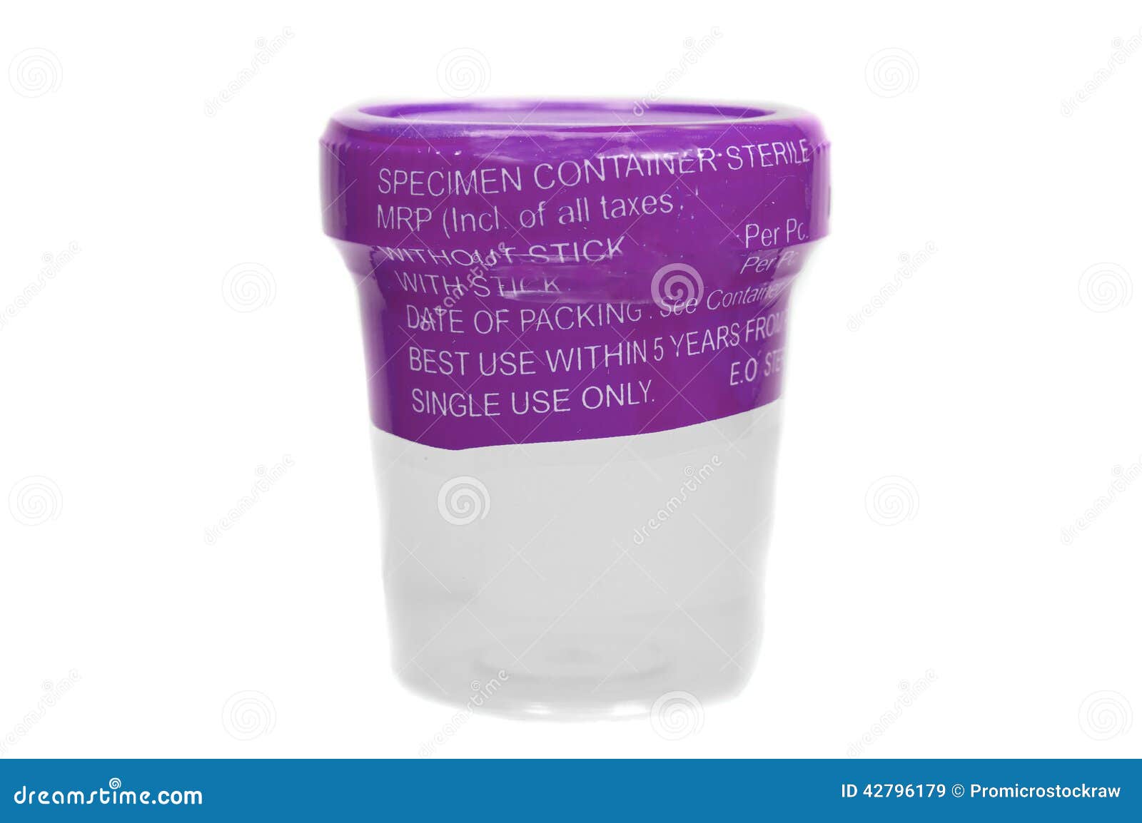 Specimen sample container stock image. Image of test - 42796179